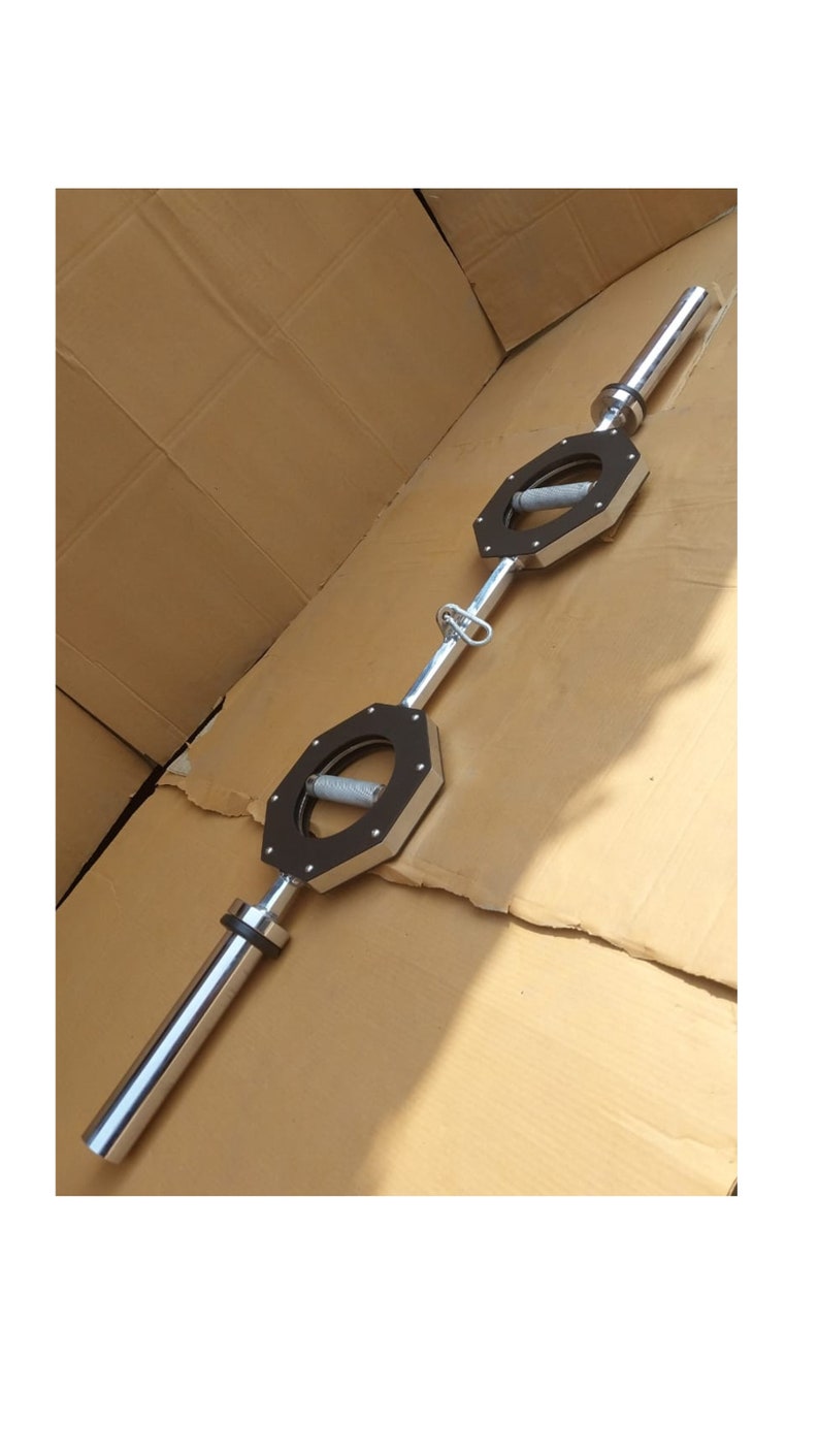 Barbell With Rotating Grips | Home Gym | Unlimited Variations | Build ...