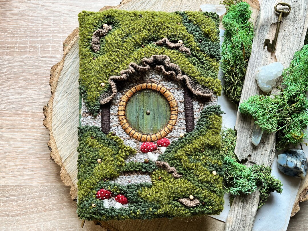 Botanical Forest Herb Journal, Hobbit House Travelers Notebook, Junk ...