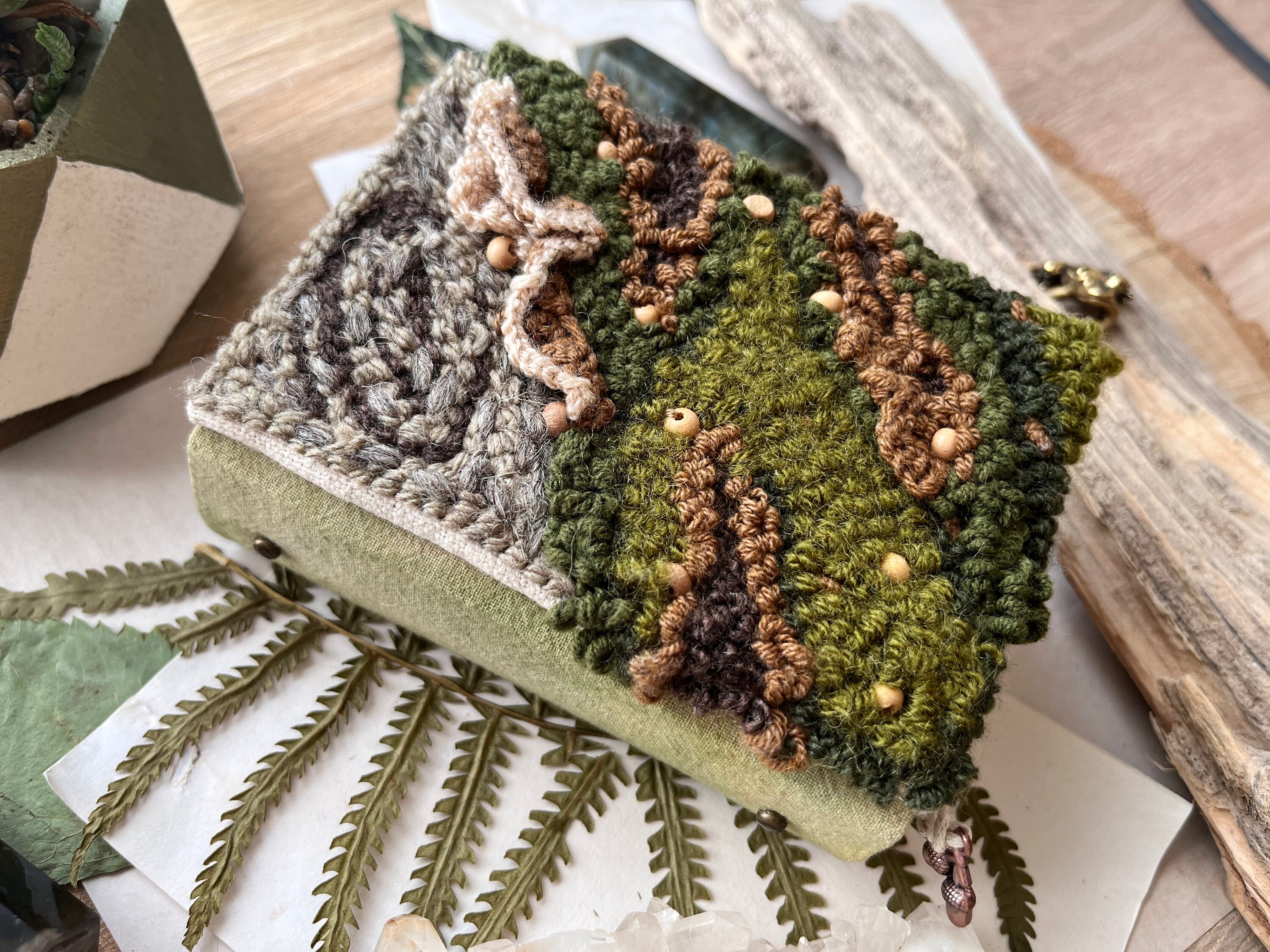 Mini Botanical Forest Herb Journal Junk Journal Handmade Book - Etsy