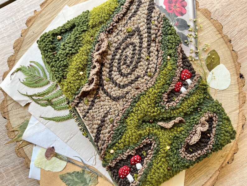 Personalised Herb Journal, Handmade Junk Journal Book Kit 8x6, Unique ...