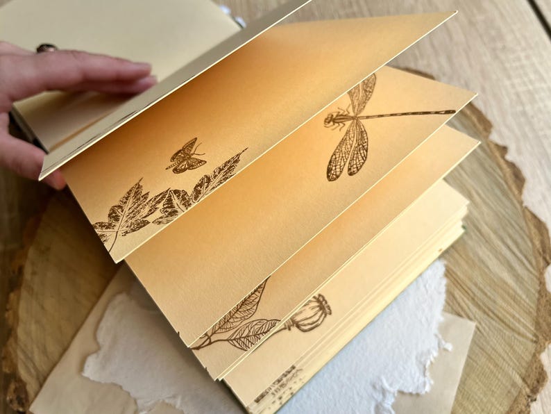 Cottagecore Photo Album. Family Book. Floral Handmade Photo Album ...