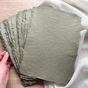 Handmade Paper Set of 5 Sheet for Handmade Journals 8*11 Inch, A4 ...