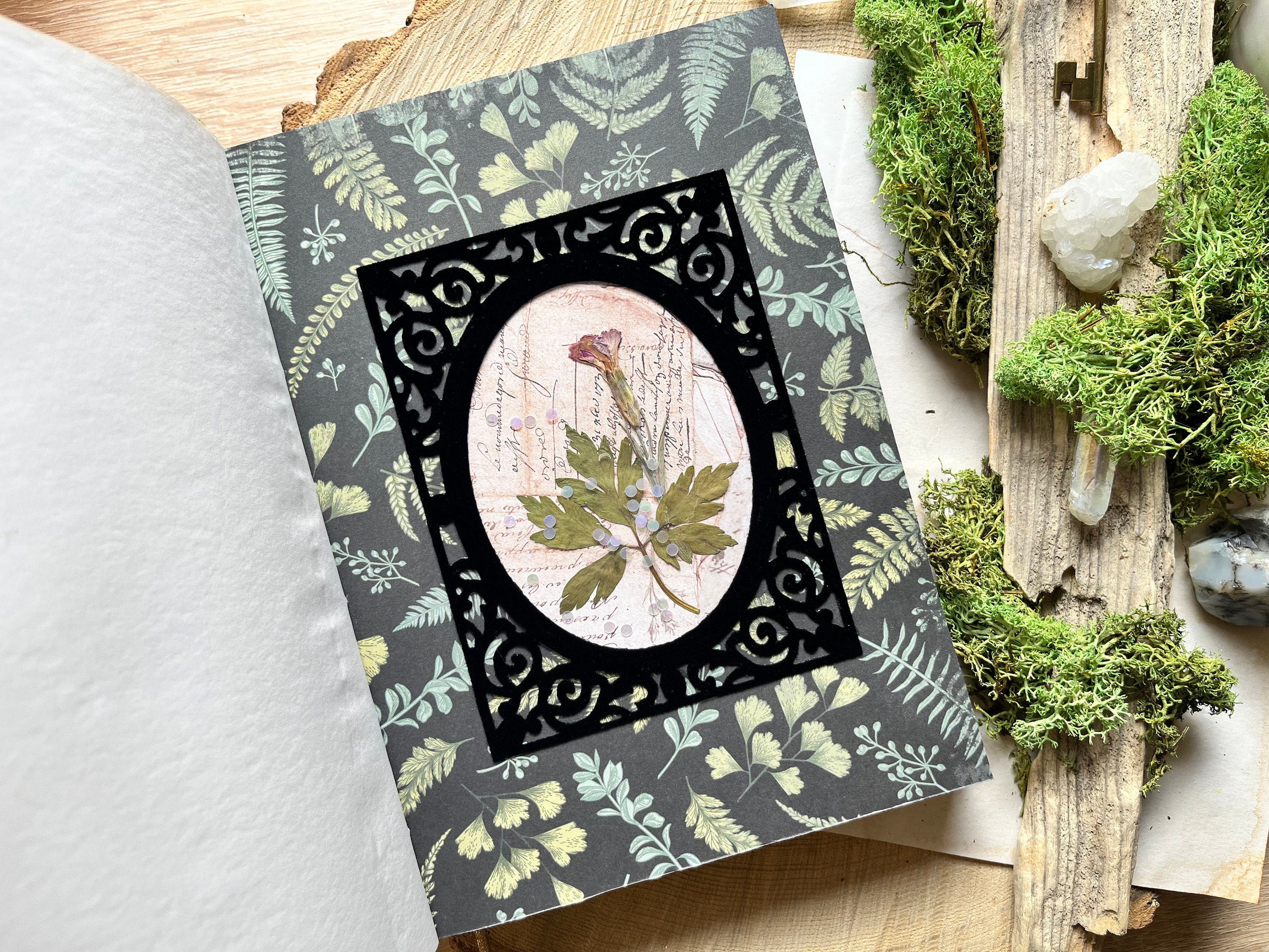 Botanical Forest Herb Journal, Hobbit House Travelers Notebook, Junk ...