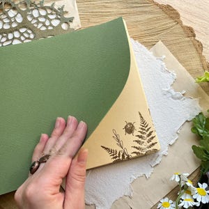 Cottagecore Photo Album. Family Book. Floral Handmade Photo Album ...