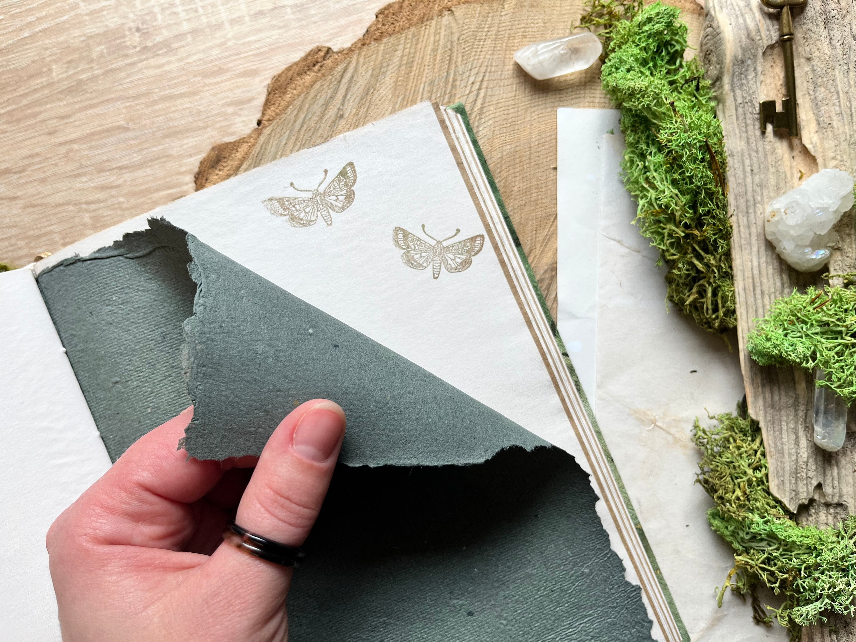 Botanical Forest Herb Journal, Hobbit House Travelers Notebook, Junk ...