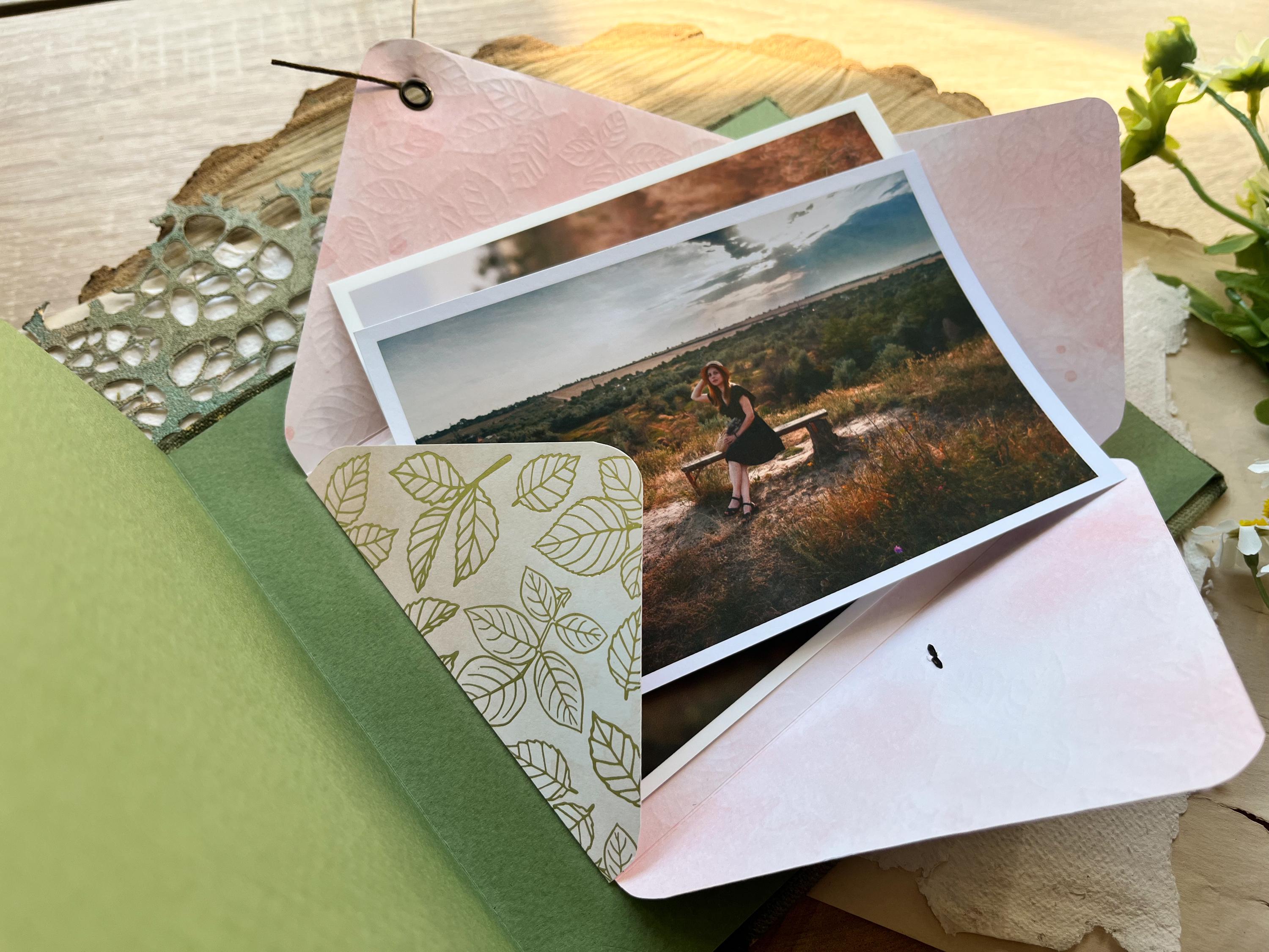 Cottagecore Photo Album. Family Book. Floral Handmade Photo Album ...