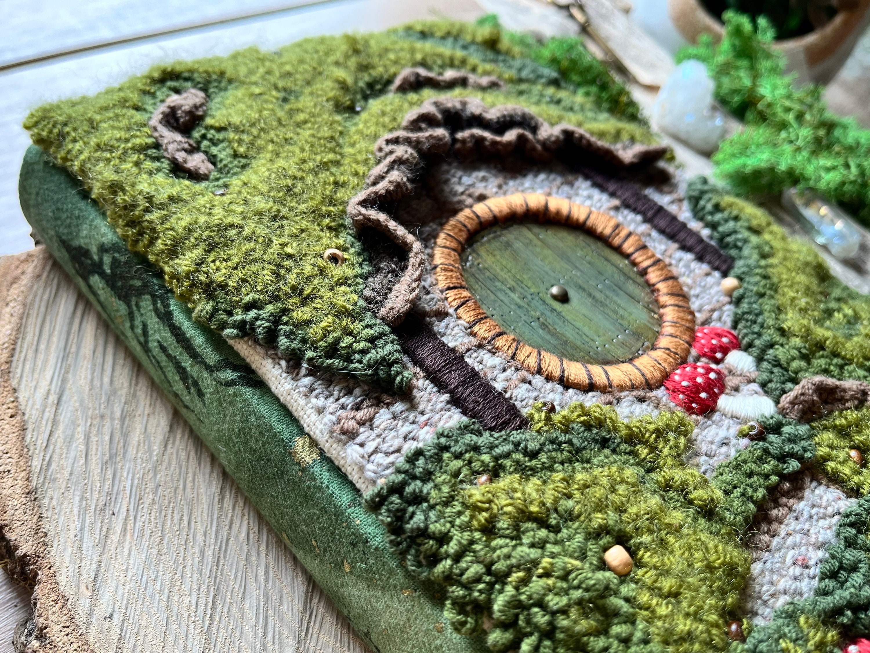 Botanical Forest Herb Journal, Hobbit House Travelers Notebook, Junk ...