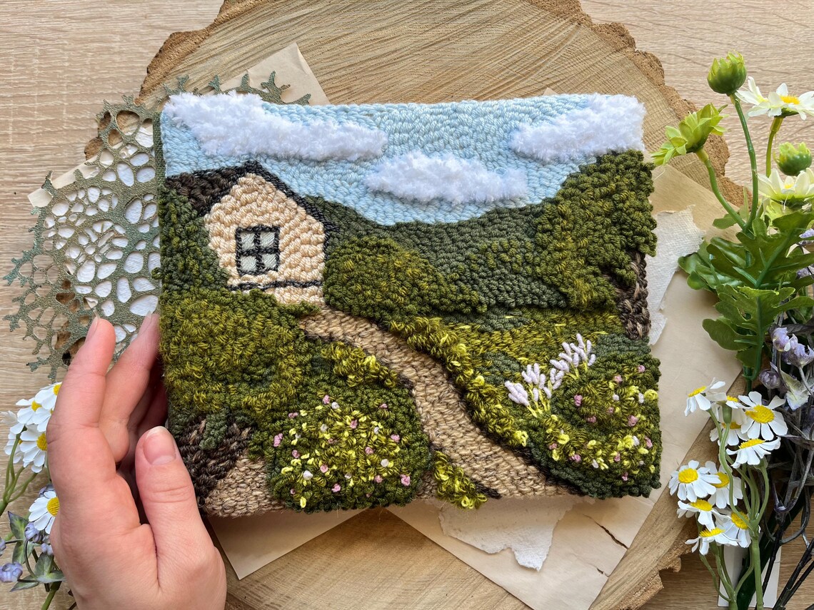 Cottagecore Photo Album. Family Book. Floral Handmade Photo Album ...