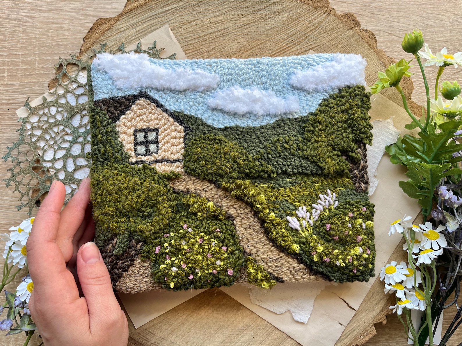 Cottagecore Photo Album. Family Book. Floral Handmade Photo Album ...