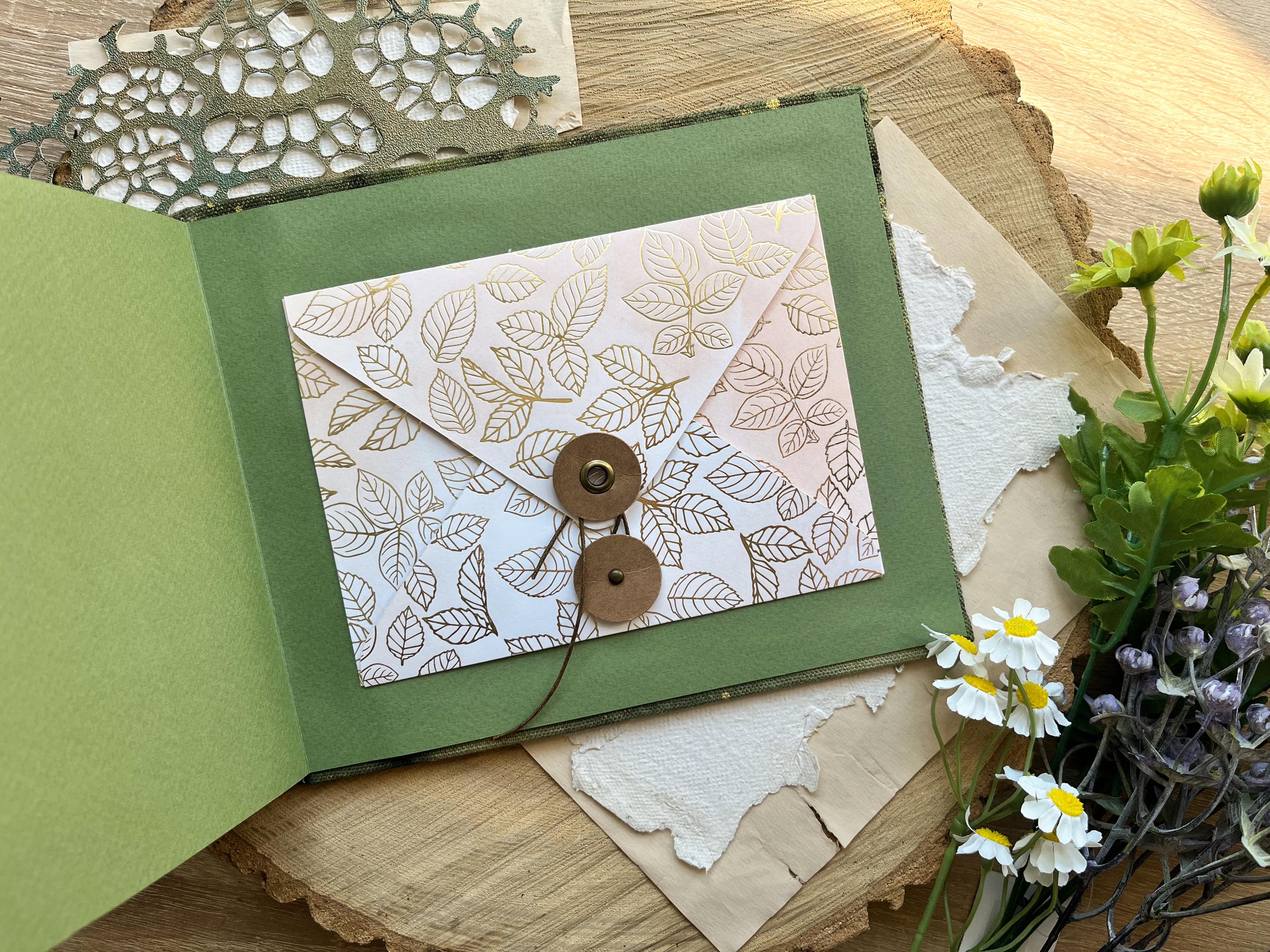 Cottagecore Photo Album. Family Book. Floral Handmade Photo Album ...