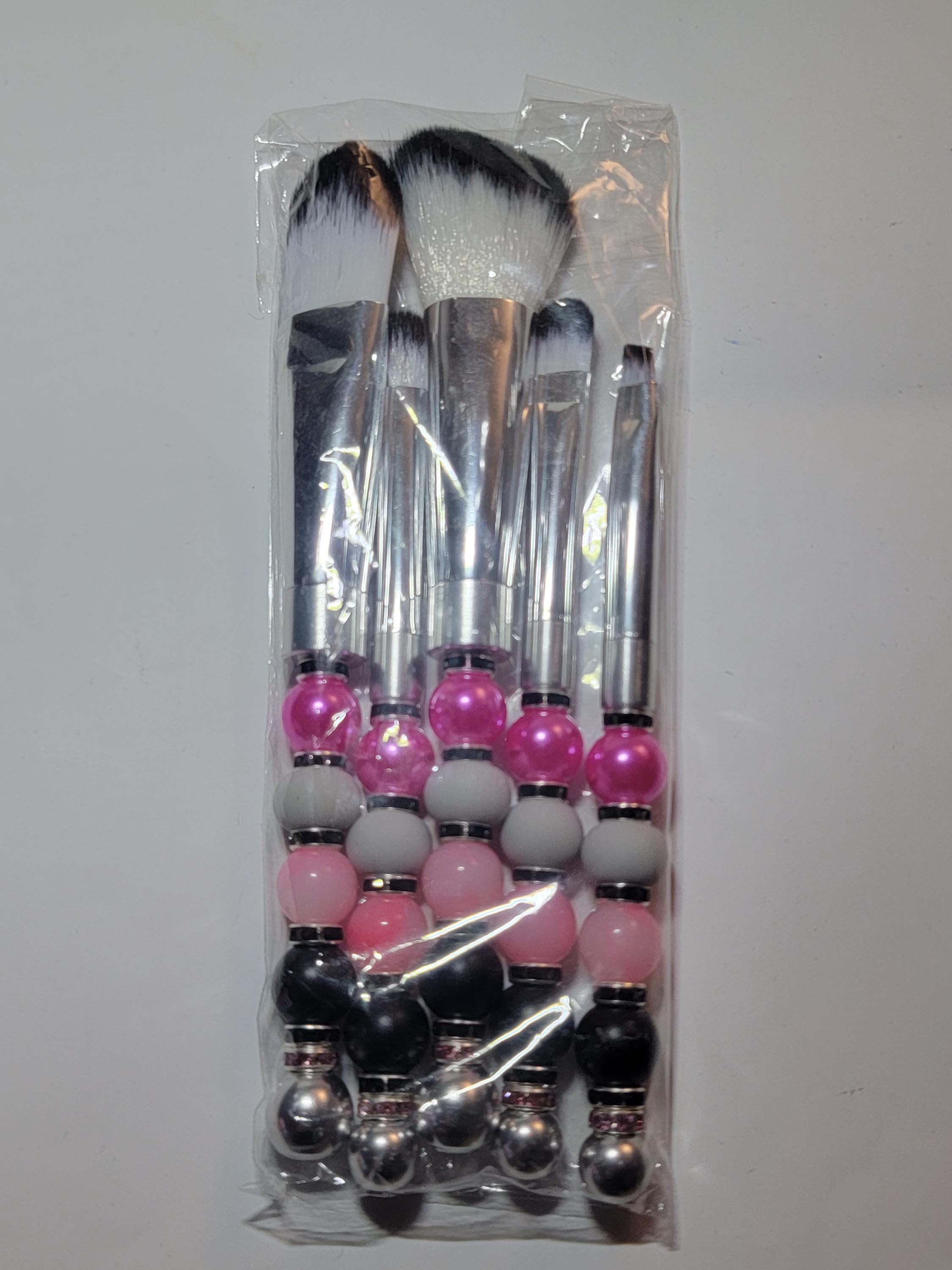 Makeup Brushes Set Beaded Sets of 5 - Etsy