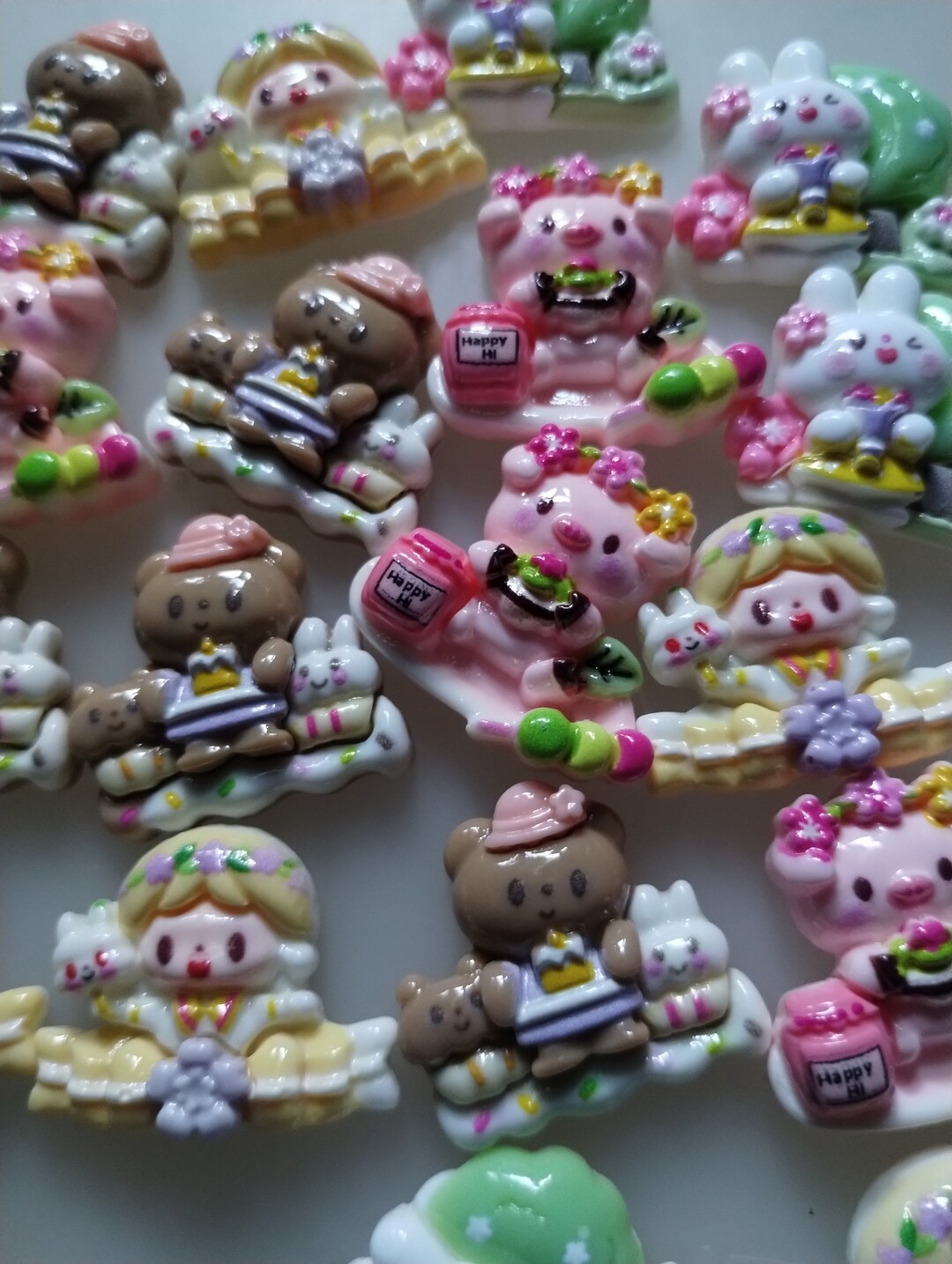 Farm Girl Flat Back Charms - Etsy