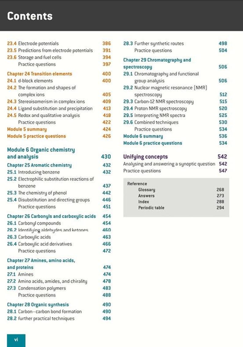 Chemistry OCR A Textbook A Level (year 1 & Year 2) - Etsy