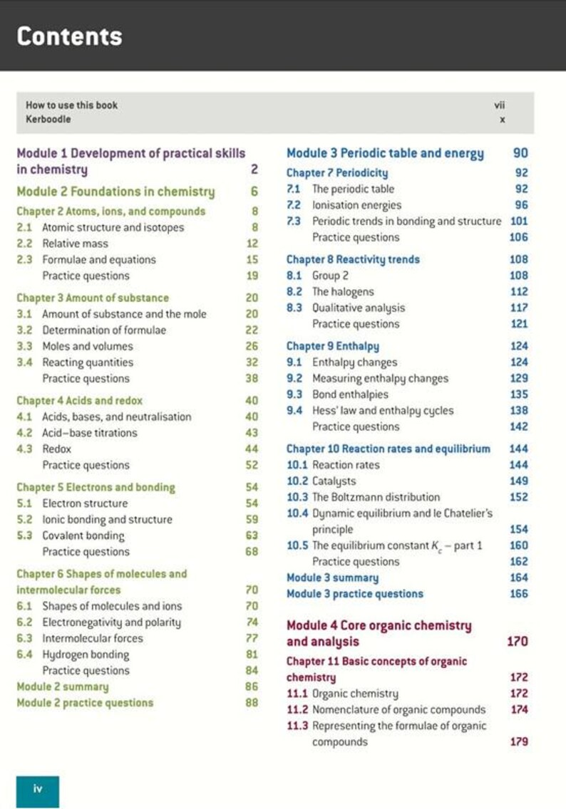 Chemistry OCR A Textbook A Level (year 1 & Year 2) - Etsy