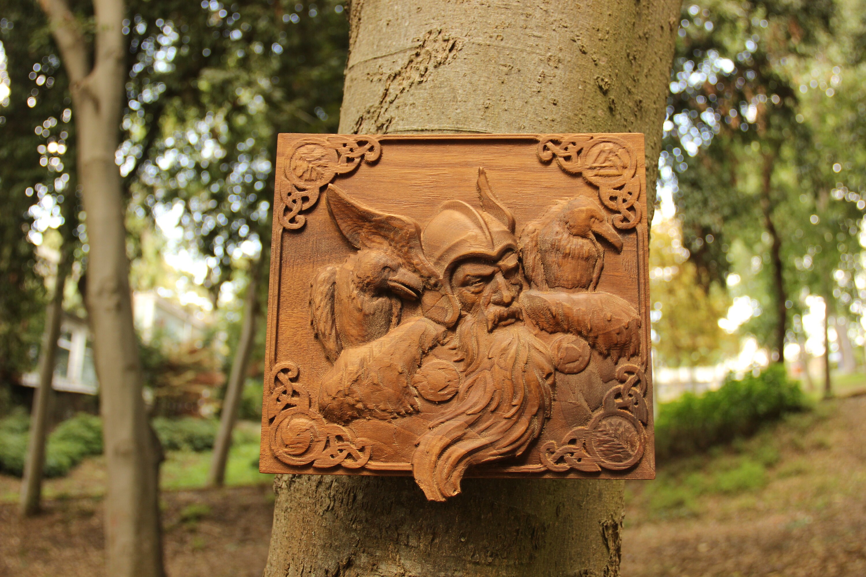 Thor Wood Carving Designs