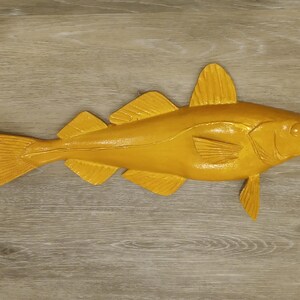 Golden Cod, Marblehead Cod, the Mascot of Marblehead, 11-15 Inches 3D ...