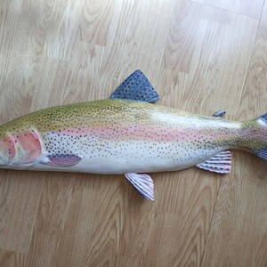 Rainbow Trout, Oncorhynchus Mykiss, Steelhead Trout, 31-35 Inches 3D ...