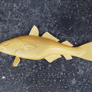 Golden Cod, Marblehead Cod, the Mascot of Marblehead, 26-30 Inches 3D ...