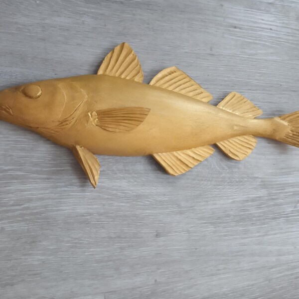 Wooden Cod Fish - Etsy