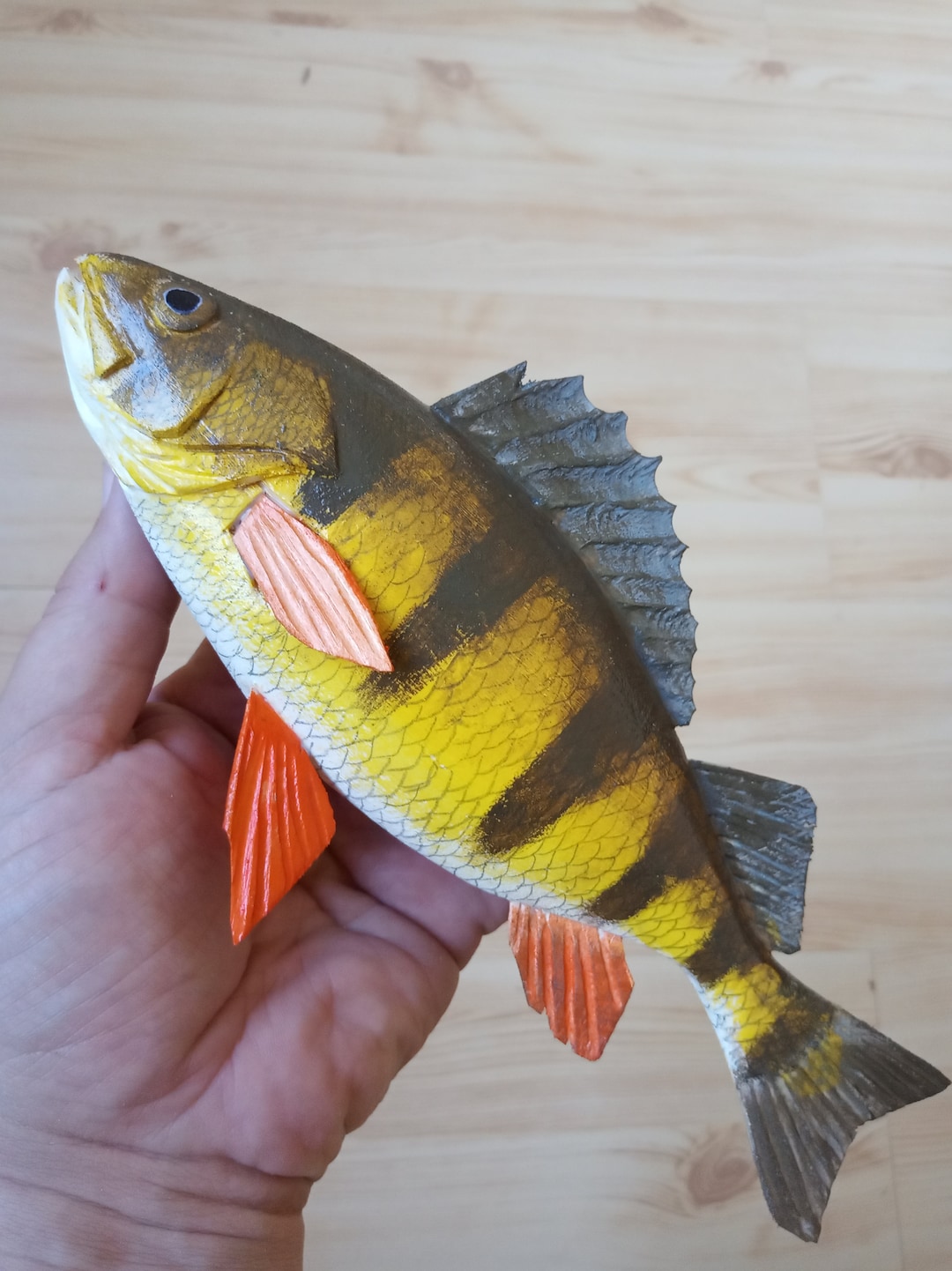 Yellow Perch, Perca Flavescens, American Perch, 5-10 Inches 3D Wall ...