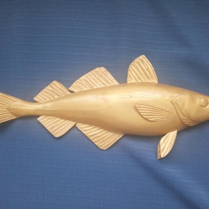 Golden Cod, Marblehead Cod, the Mascot of Marblehead, 26-30 Inches 3D ...