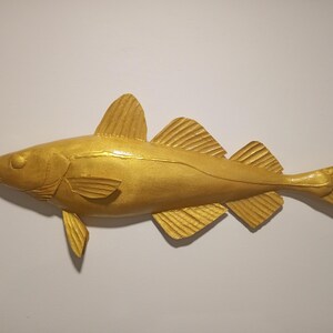 Golden Cod, Marblehead Cod, the Mascot of Marblehead, 26-30 Inches 3D ...