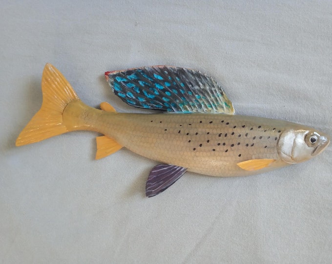 Halibut Fish Blank, 16-20 Inches 3D Wall Mounted Fish Blank, One Side ...