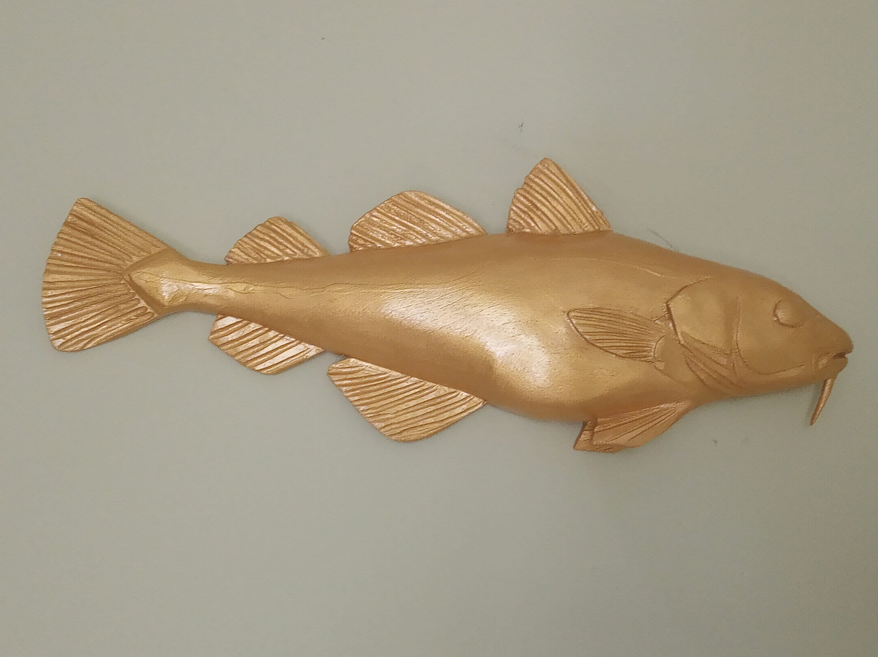 Golden Cod, Marblehead Cod, the Mascot of Marblehead, 11-15 Inches 3D ...