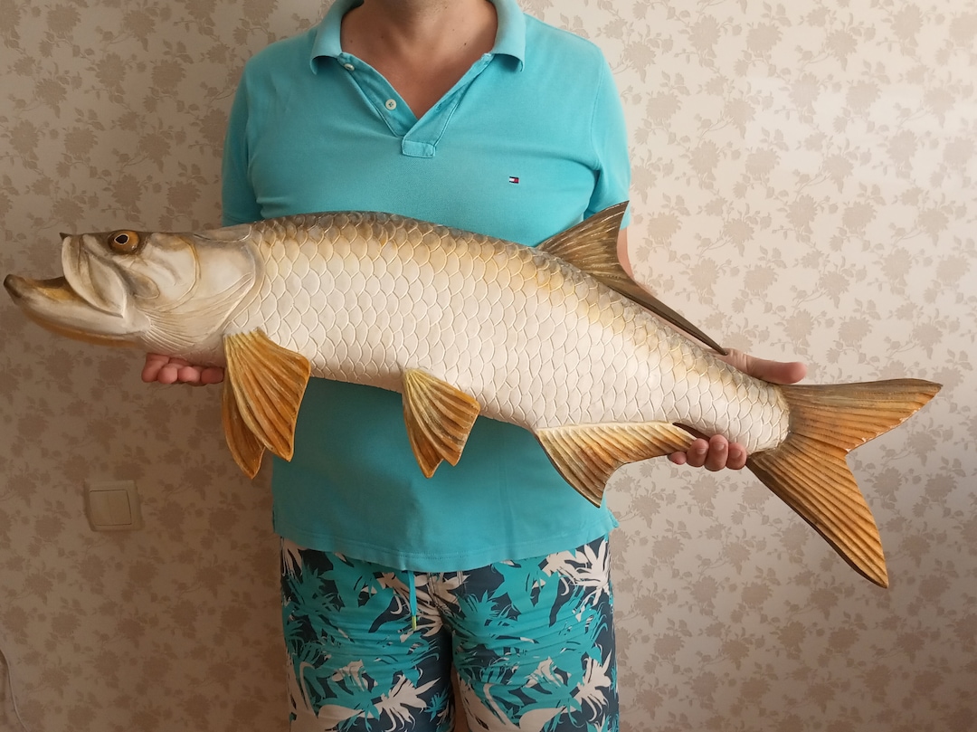 Megalops Atlanticus, Tarpon, Silverfish, 36-40 Inches 3D Wall Wooden ...