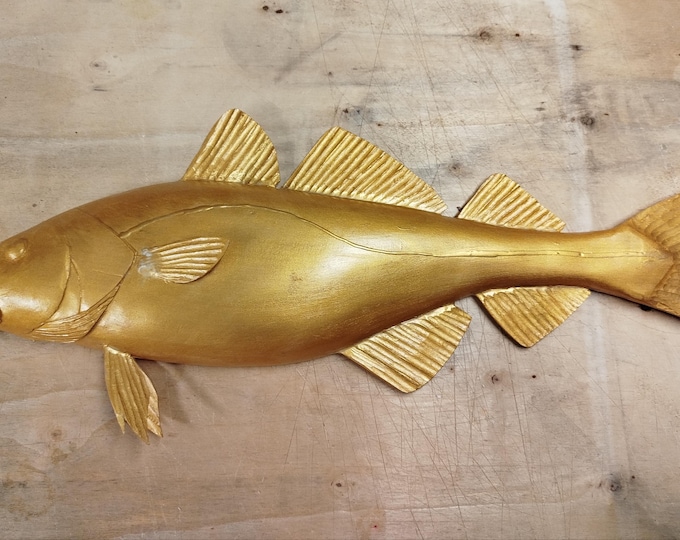 Golden Cod, Marblehead Cod, the Mascot of Marblehead, 26-30 Inches 3D ...