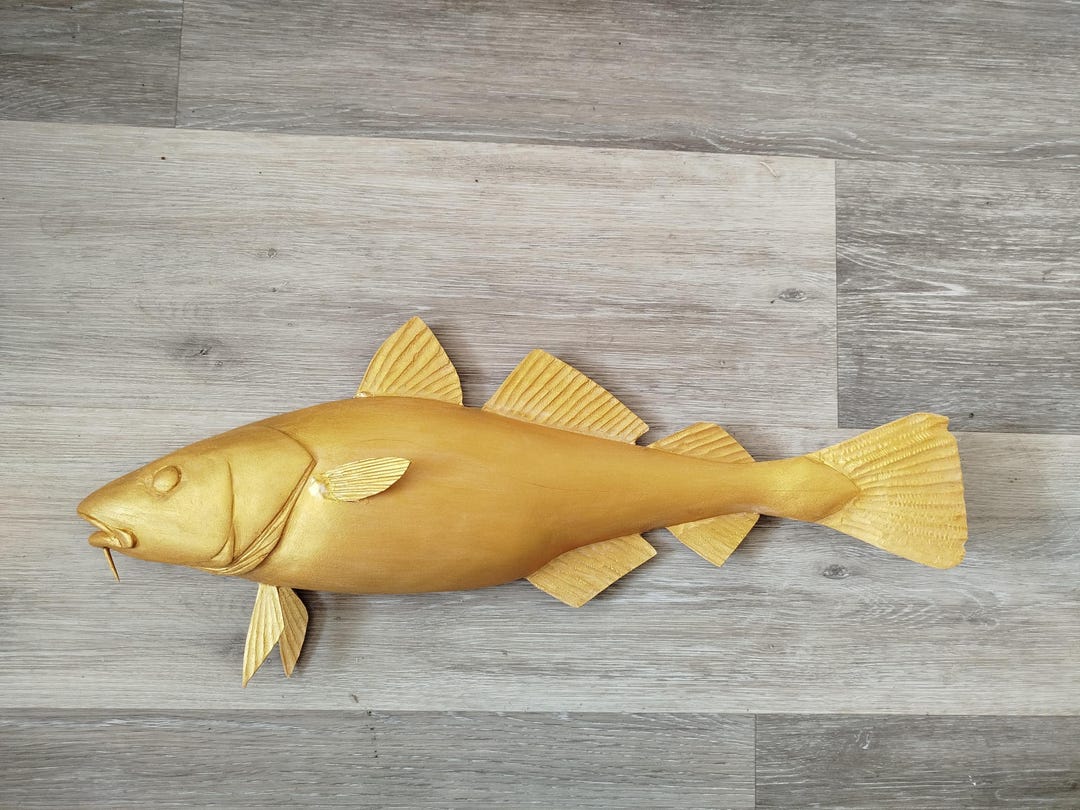 Golden Cod, Marblehead Cod, the Mascot of Marblehead, 16-20 Inches 3D ...