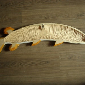 Northern Pike, Esox Lucius, Pike, 41-45 Inches 3D Wall Wooden Fish, One ...