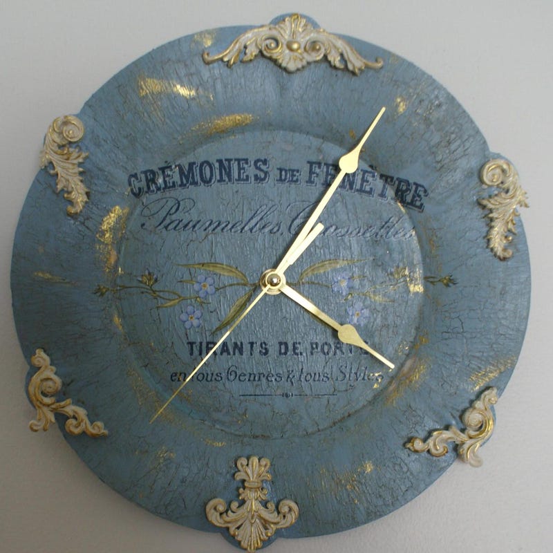 Hand Painted Clocks - Etsy