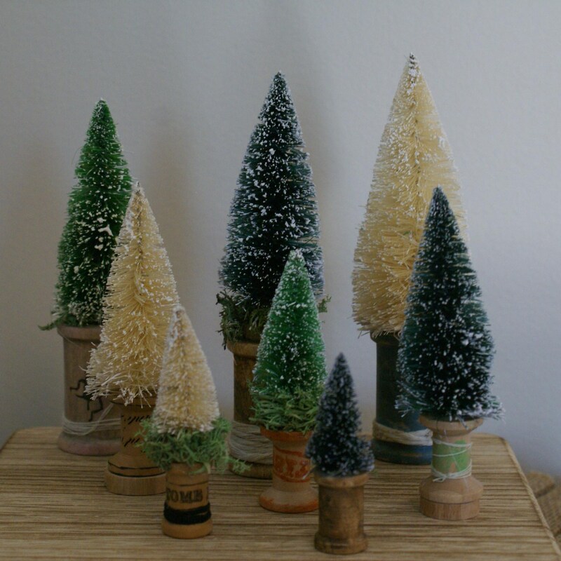 Spool Christmas Trees - Etsy