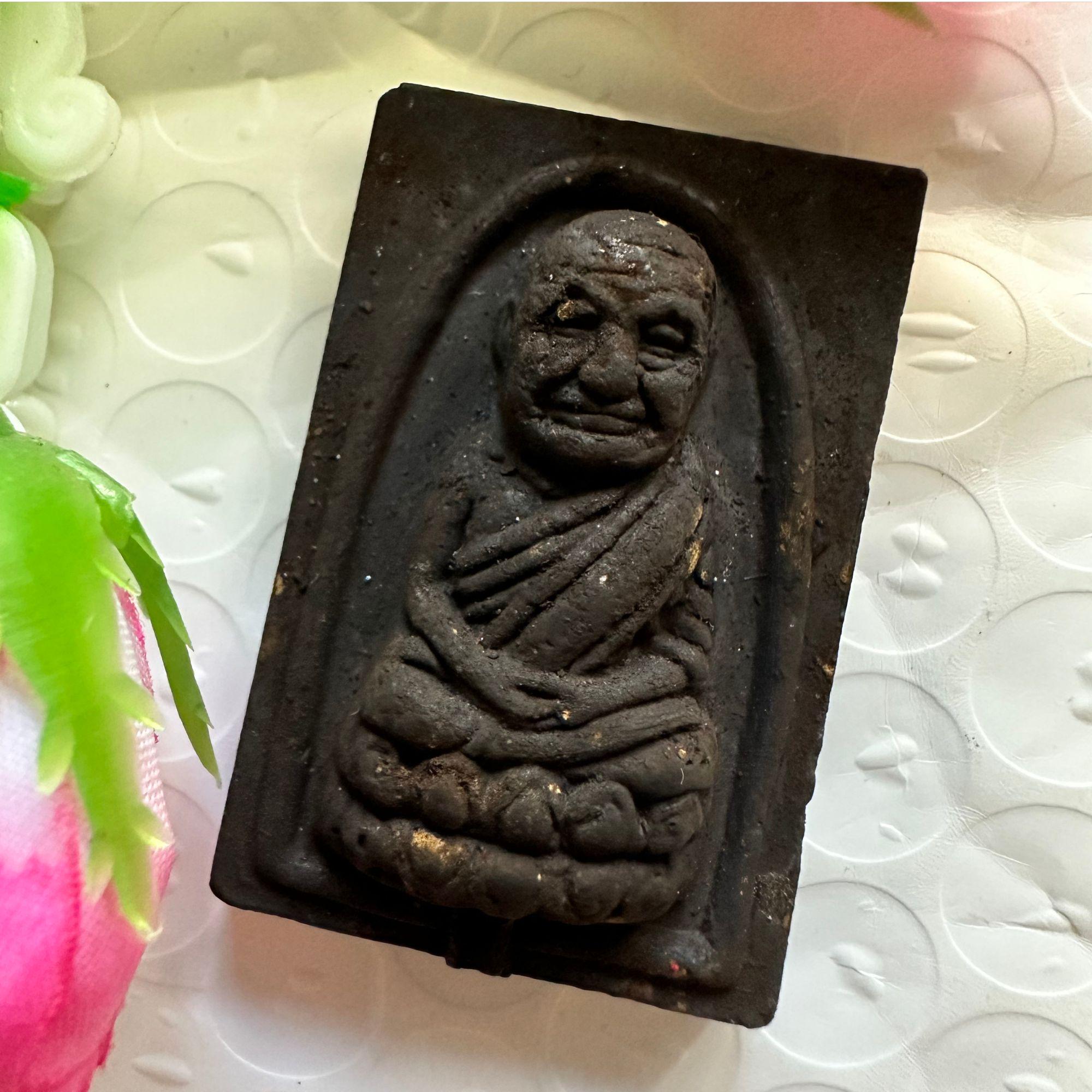 Luang Pu Thuad, LP Thuad, Wat Pha Kho,herbal Powder 108, Songkhla ...