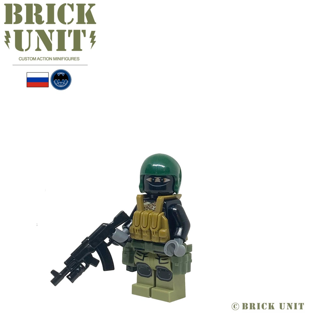 Russian SPETSNAZ Soldier Custom Minifigure - Etsy