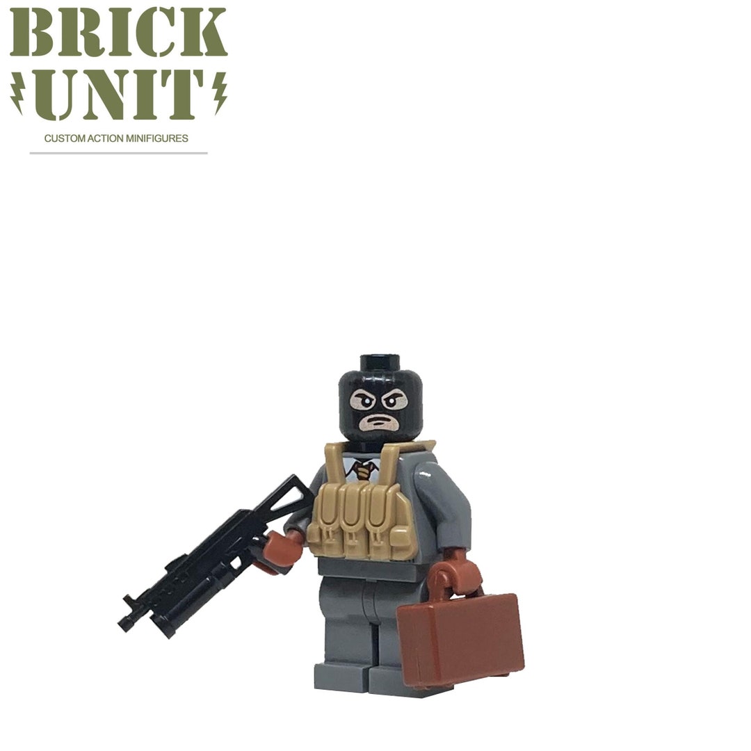 Bank Robber V1 Custom Minifigure - Etsy