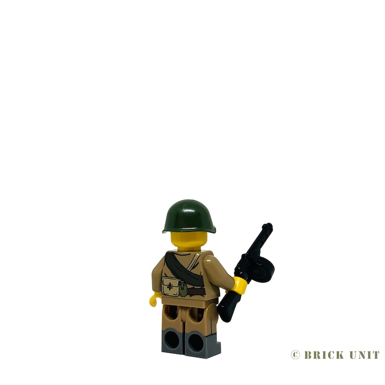 WW2 Russian Red Army Soldier Custom Minifigure - Etsy