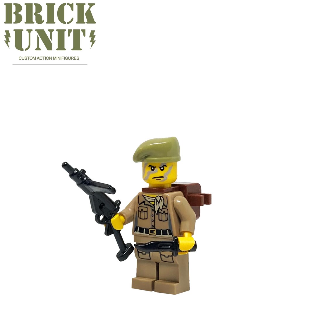 WW2 British Commando Custom Minifigure - Etsy