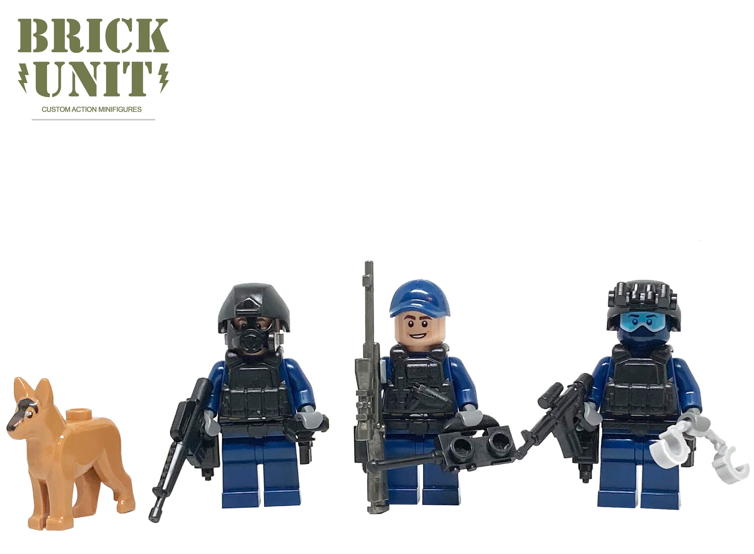 Call Of Duty Lego Modern Brick Warfare Special Forces Squad US Military ...