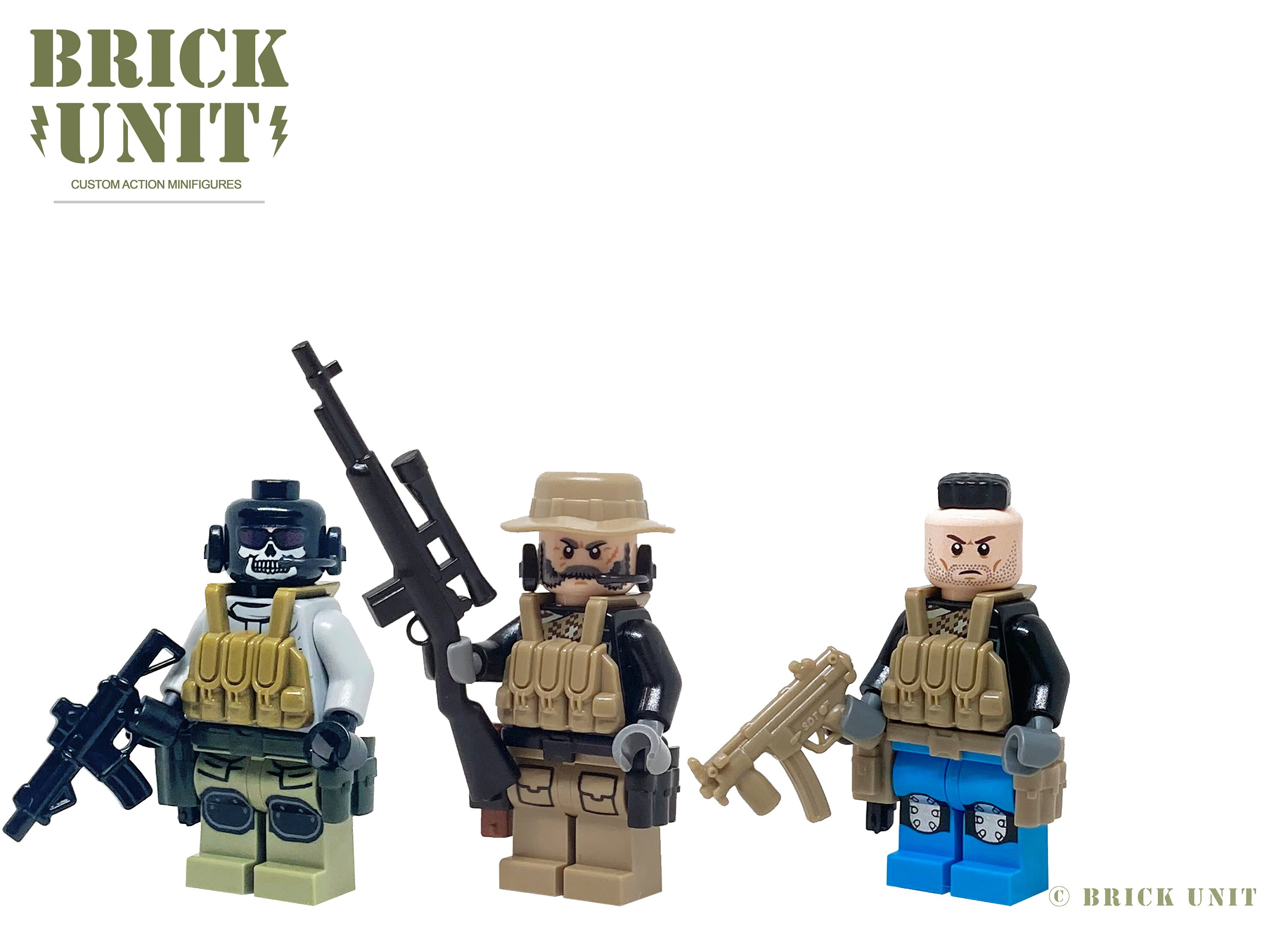 SAS Task Force V2 Custom Minifigure Set - Etsy
