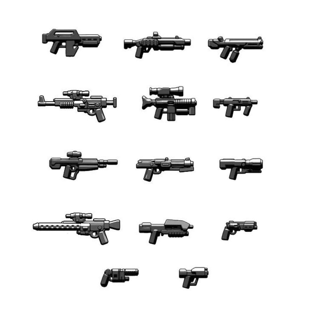Brickarms Scifi Weapon Pack V3 - Etsy