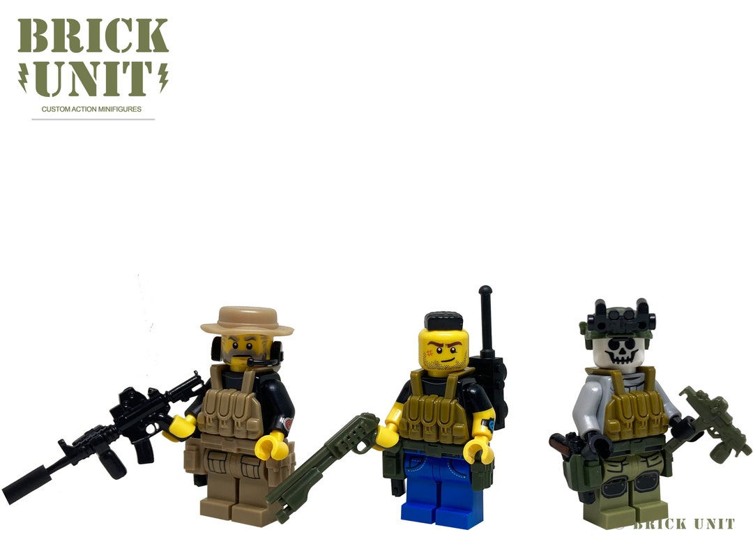 SAS Task Force Y Custom Minifigure Set - Etsy