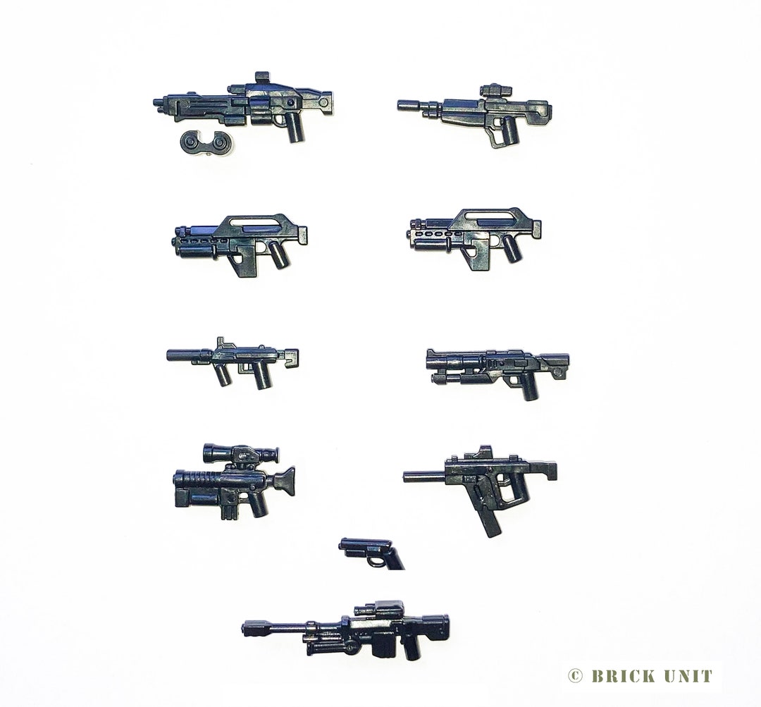 Brickarms Scifi Weapon Pack - Etsy