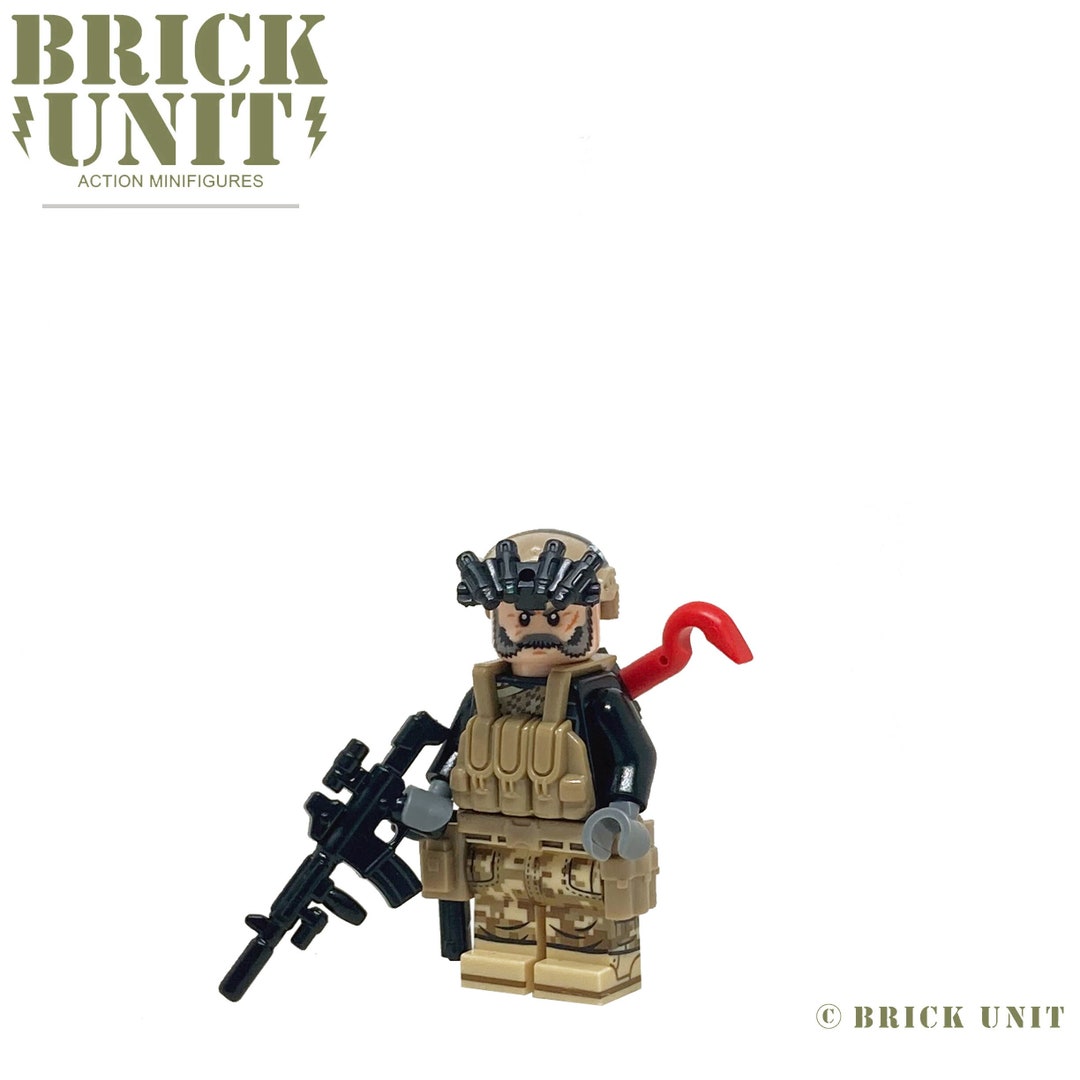 SAS Captain V3 Custom Minifigure - Etsy