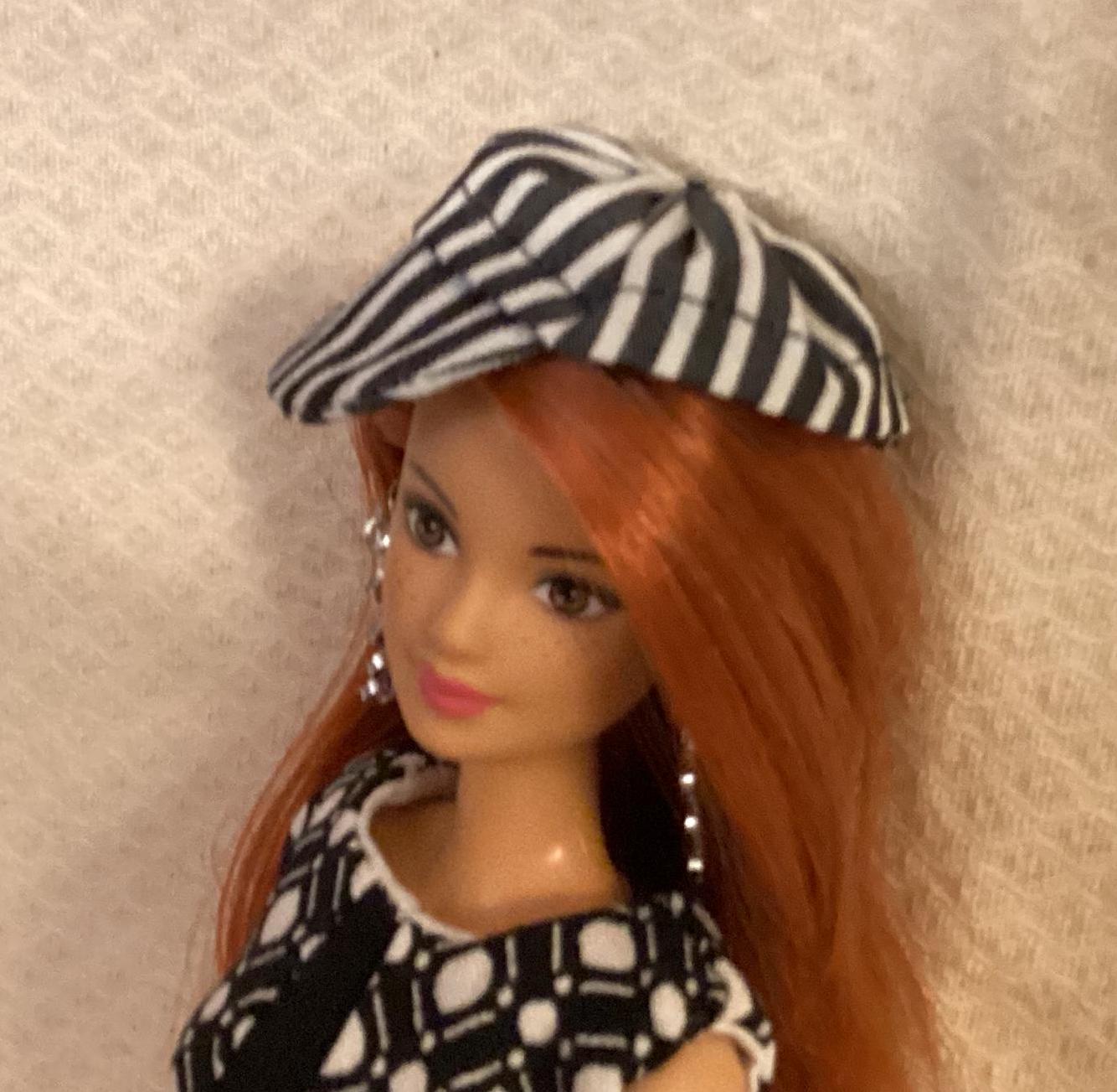 Black & White 60's Mod Dress / Handmade Fashion Doll Clothes / Fits ...