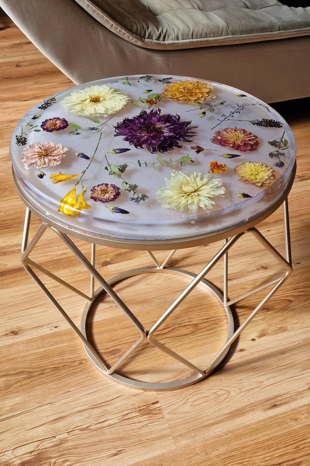 Fairy Table Unique Coffee Table/side Table Made of Epoxy Resin With ...