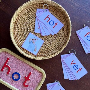 Montessori Pink Series Word Booklets Pink Series CVC Words Booklets ...