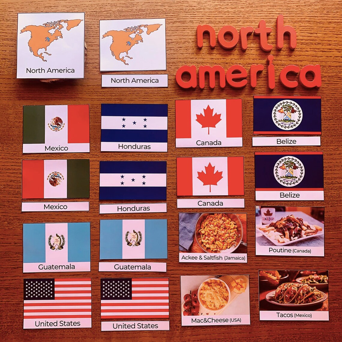 North America Unit Study North America Activity Bundle North America ...