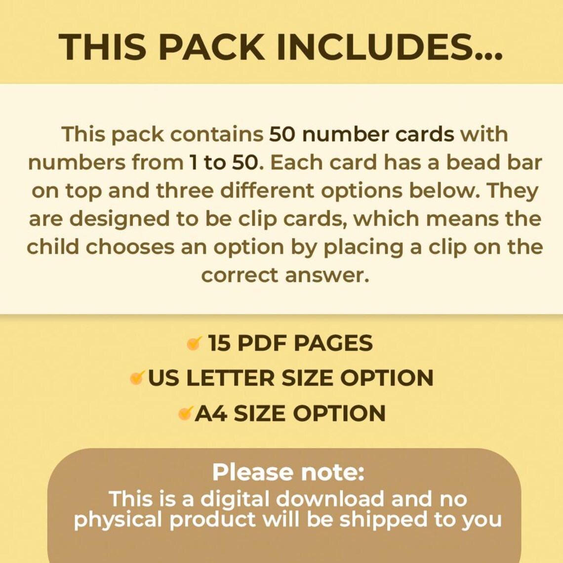 Montessori Beads Clip Cards Montessori Colored Beads Printable ...